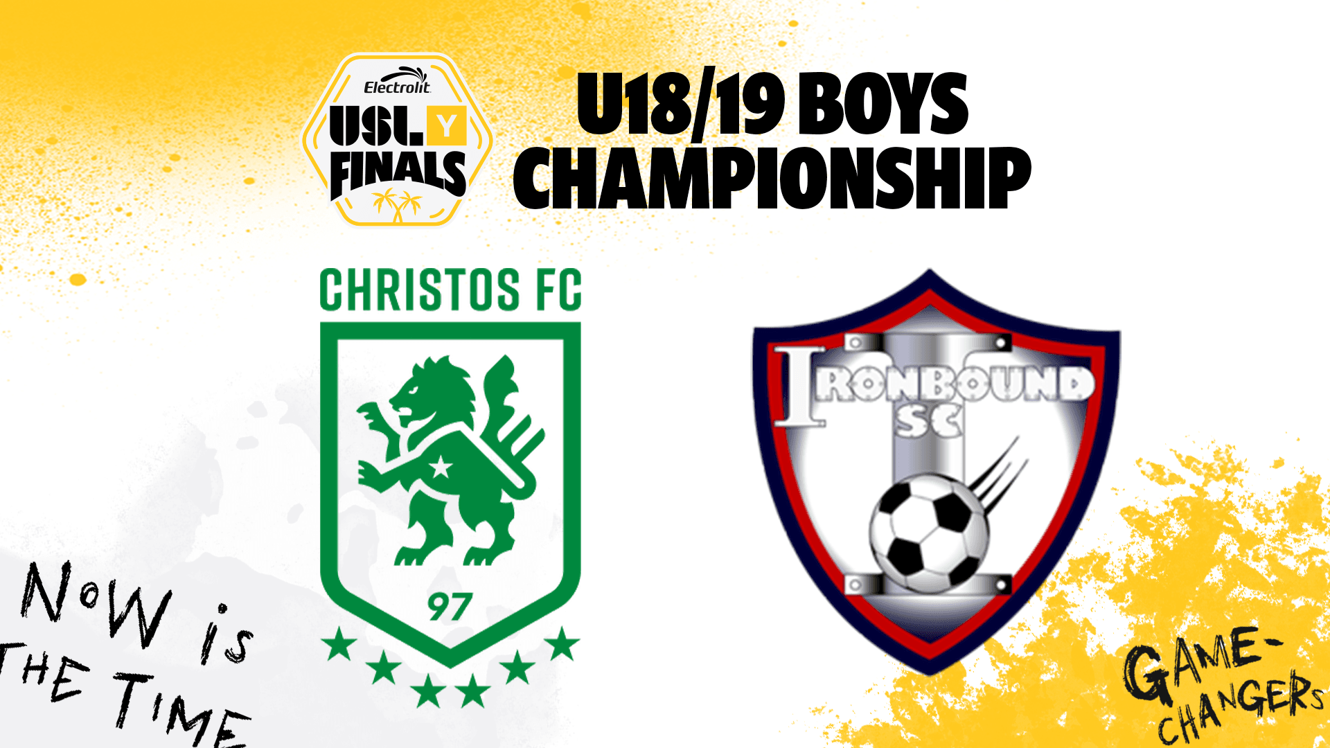 Electrolit USL Youth Finals - Christos FC 1 vs Ironbound SC 1 - U18/19B - Field 1 Free Live ...